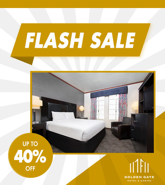 Last Minute Hotel Deals | Golden Gate Hotel & Casino Las Vegas